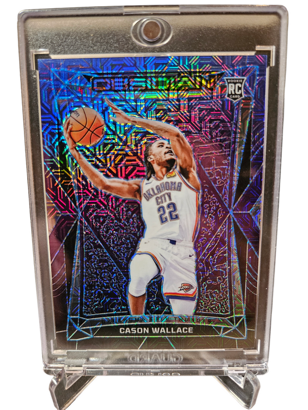 2023-24 Panini Obsidian #188 Cason Wallace Rookie Card Deep Sea Mojo 1 ...