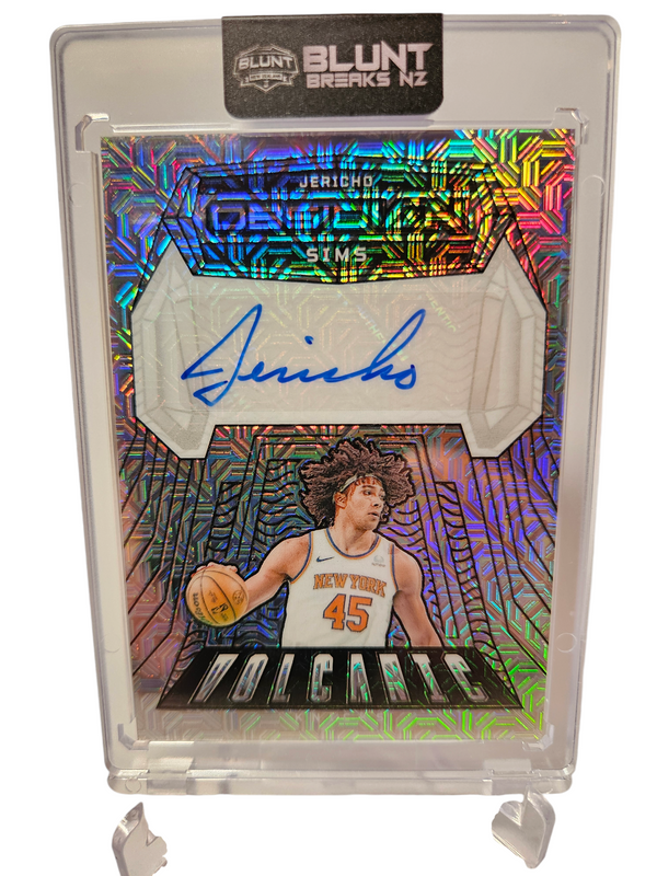 2023-24 Obsidian #VS-SIM Jericho Sims Volcanic Autograph 1 of 1 ...